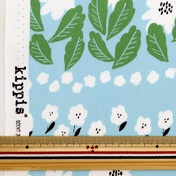 【数量5から】 生地 『kippis (キッピス) オックス 市場のマーガレット 水色 KPO-69A』 生地,ブランドから探す,kippis(キッピス),オックス| ホビー材料の通販 ...