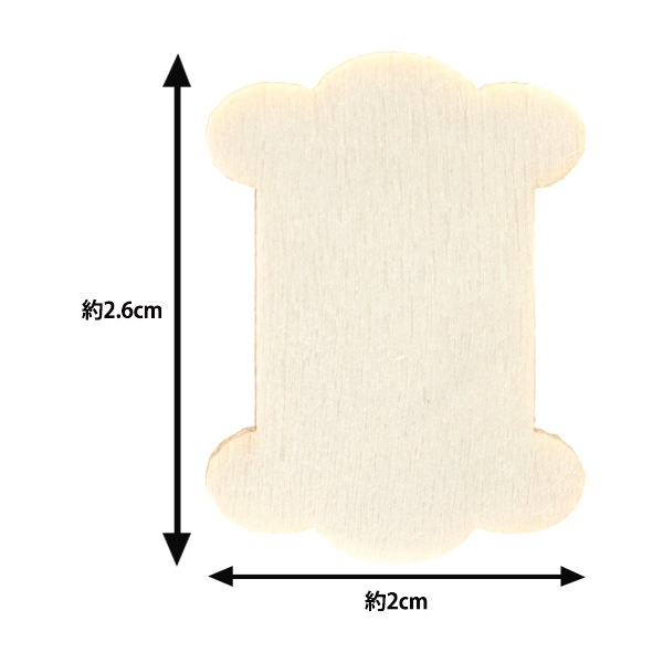 トールペイントパーツ 『塗りっ木クラブ 糸巻き NK-90』 ERUBERU エルベール フラワー,フラワー素材| ホビー材料の通販「ユザワヤ公式ネットショップ」