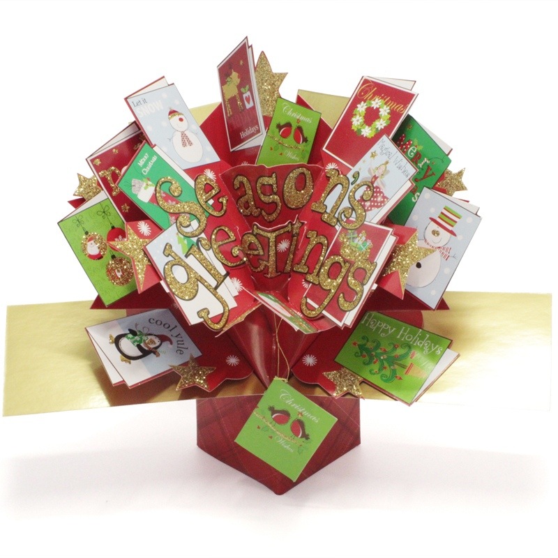 Second Nature 【クリスマス】 プチポップアップカード （Season's Greetings） | Second Nature | | 雑貨ロビン