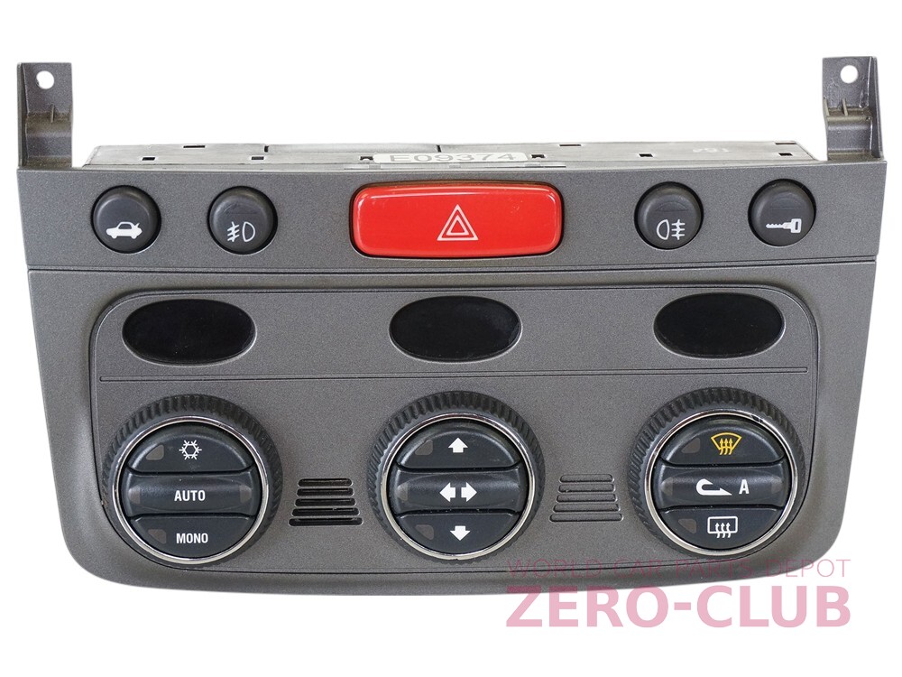 『アルファロメオ 147 GTA用/純正 エアコンコントロールユニット ACコントロールユニット ガンメタ』【1541-50454 ...