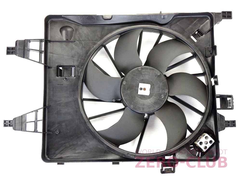 『ルノー カングー2 KWK4M用/純正 電動ファンASSY シュラウド付 使用10km』【2027-72471】 | ルノー,カングー2 ...