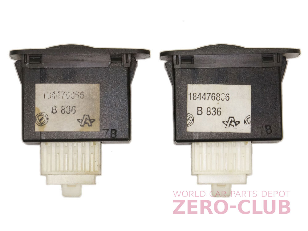 『アルファロメオ スパイダー 939系 ブレラ用/純正 シートヒータースイッチ 左右』【2489-97530】 | アルファロメオ,スパイダー ...