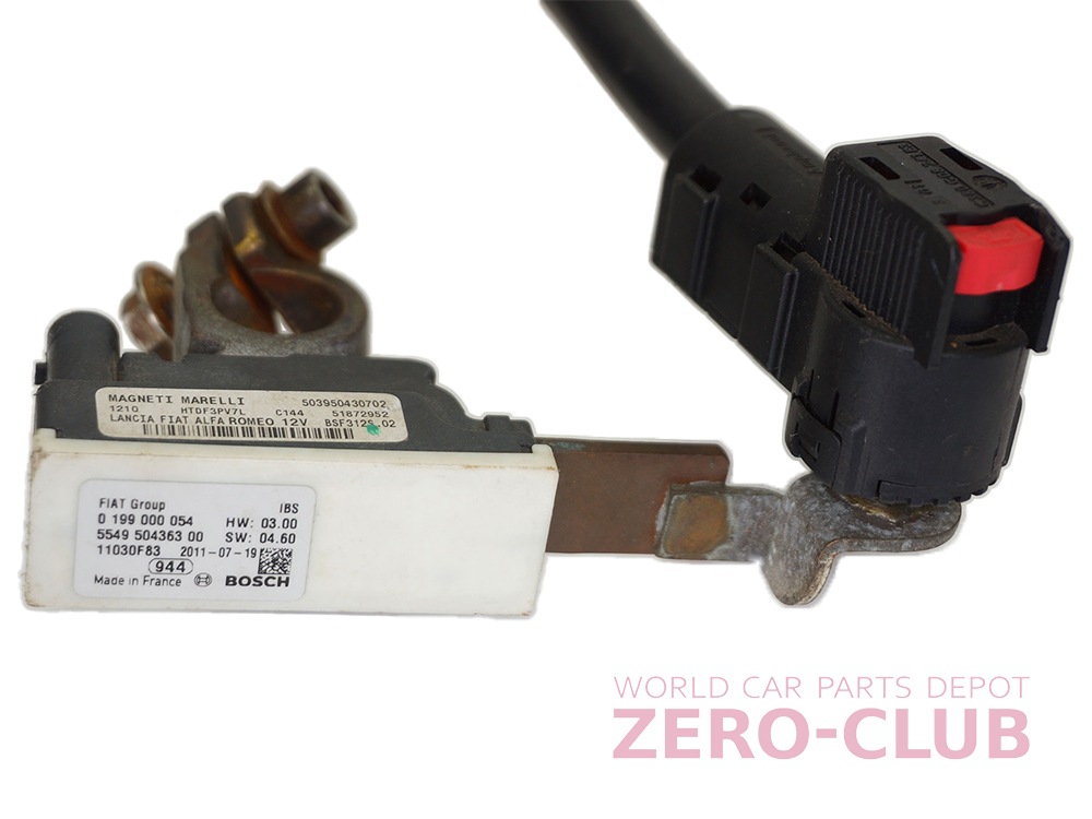 『FIAT 500 ツインエア 312A2用/純正 バッテリー端子 ー側 マイナス側』【2452-95228】 | フィアット,500 ...